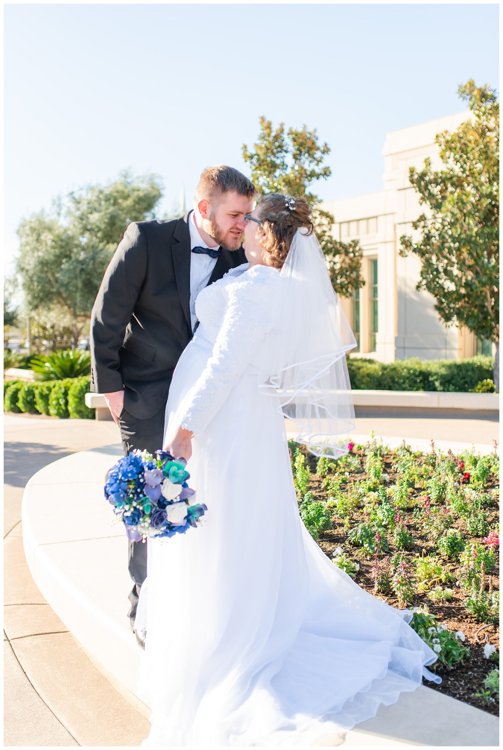 Brigham & Becca's Gila Valley Temple Wedding - marquettelaree.com