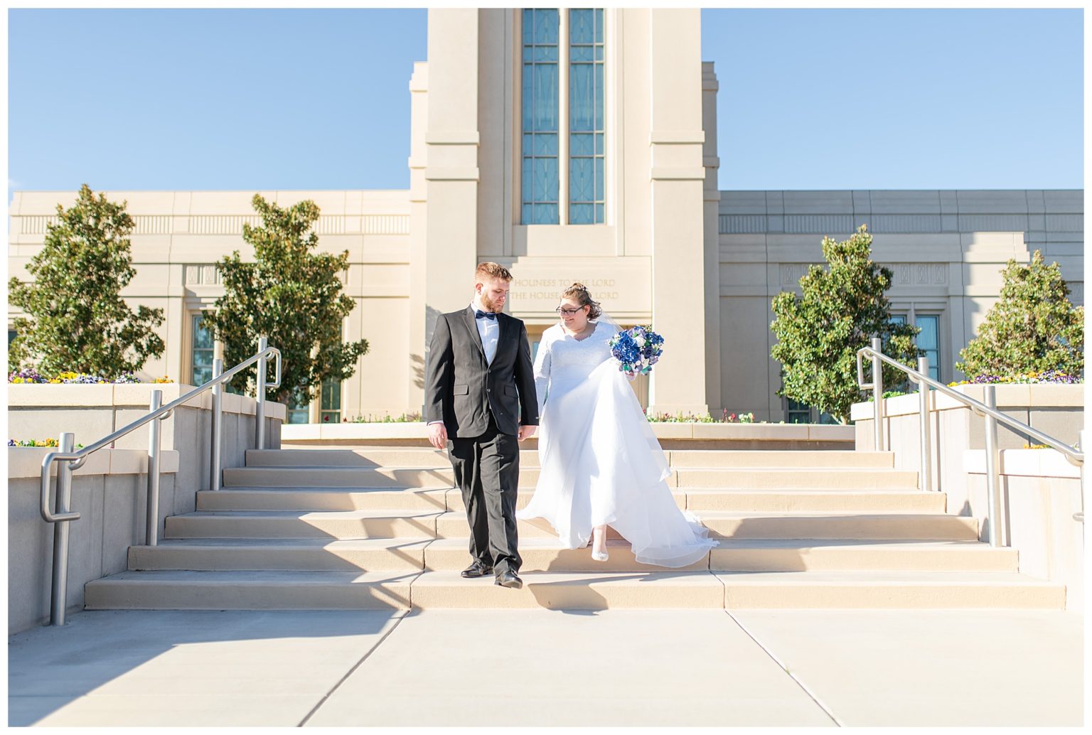 Brigham & Becca's Gila Valley Temple Wedding - marquettelaree.com