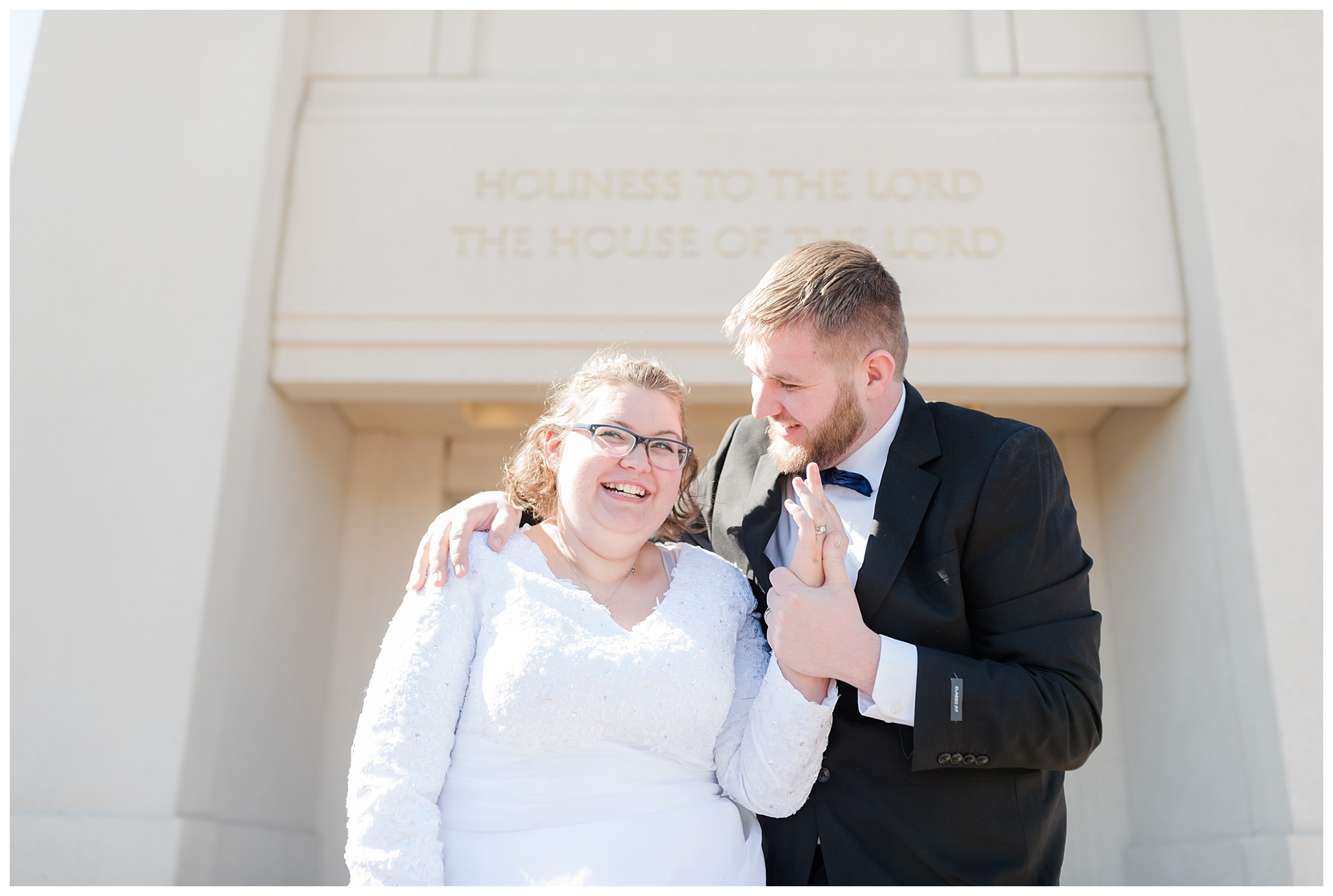 Brigham & Becca's Gila Valley Temple Wedding - marquettelaree.com