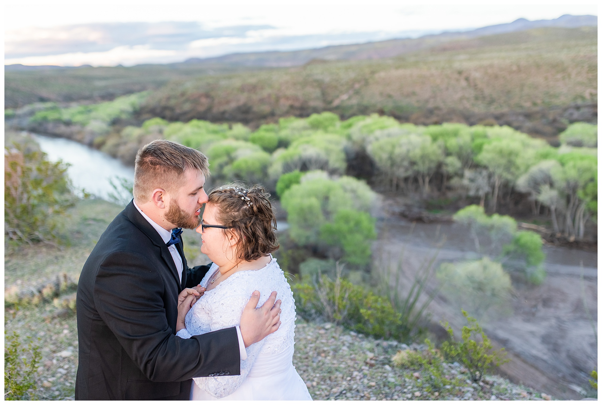 Brigham & Becca's Gila Valley Temple Wedding - marquettelaree.com