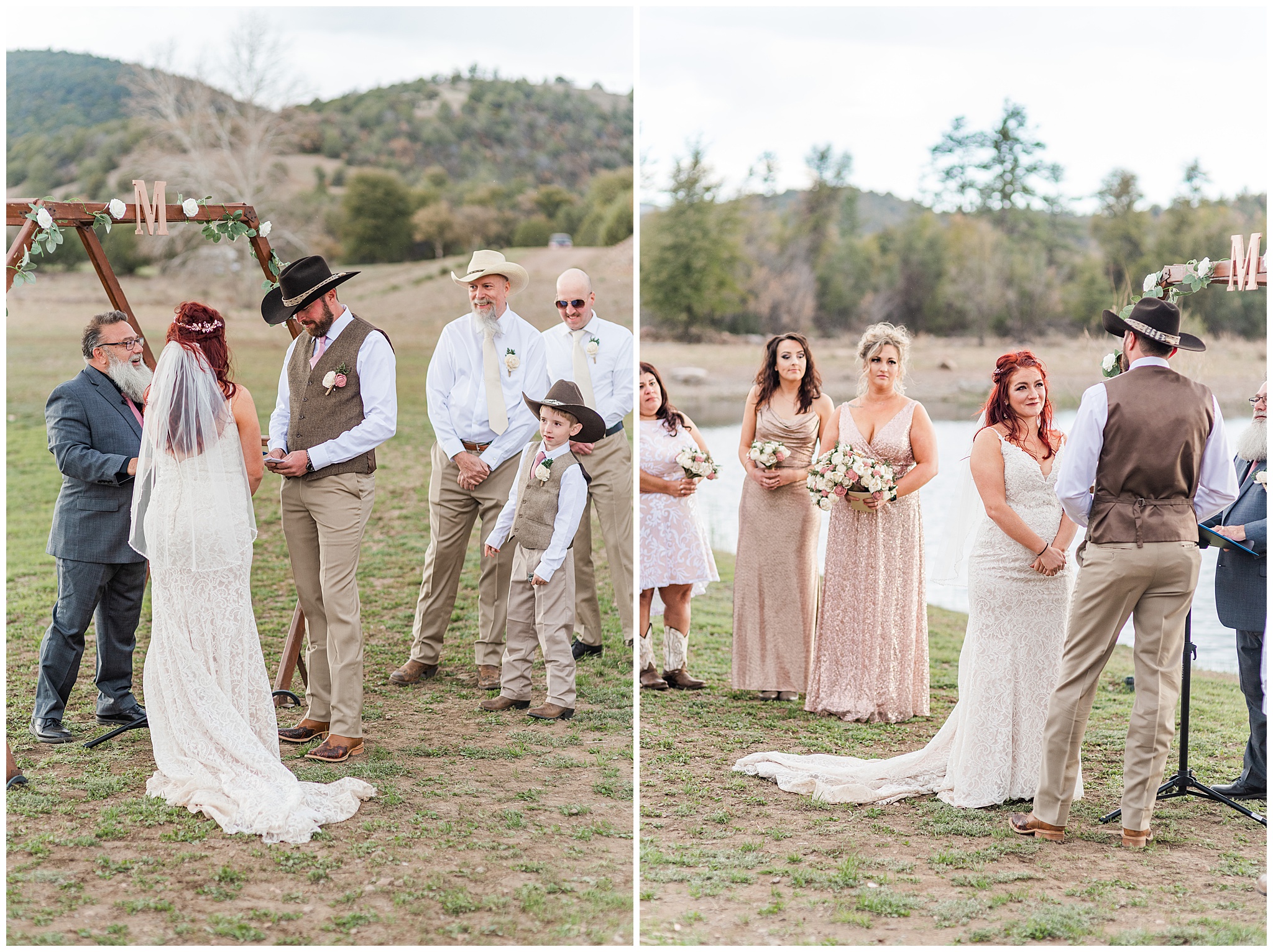 Cherry Creek Lodge Wedding, Young, AZ: Kevin & Nikki - marquettelaree.com