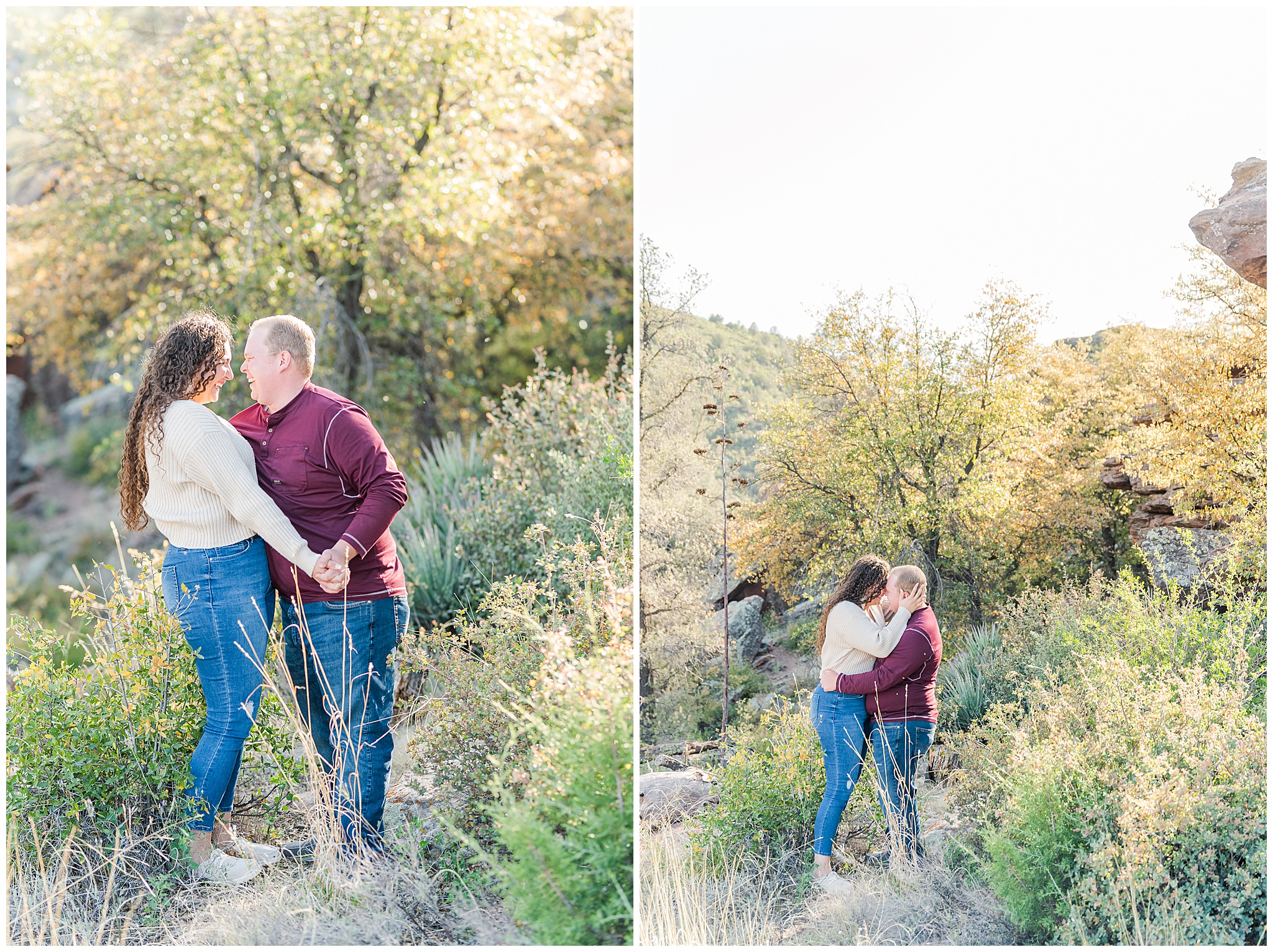 Connor & Abby's Payson Engagement Photos - marquettelaree.com